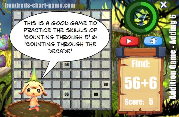 Math Addition Game - Interactive 100s Chart Fun - Ideal for Math Centers